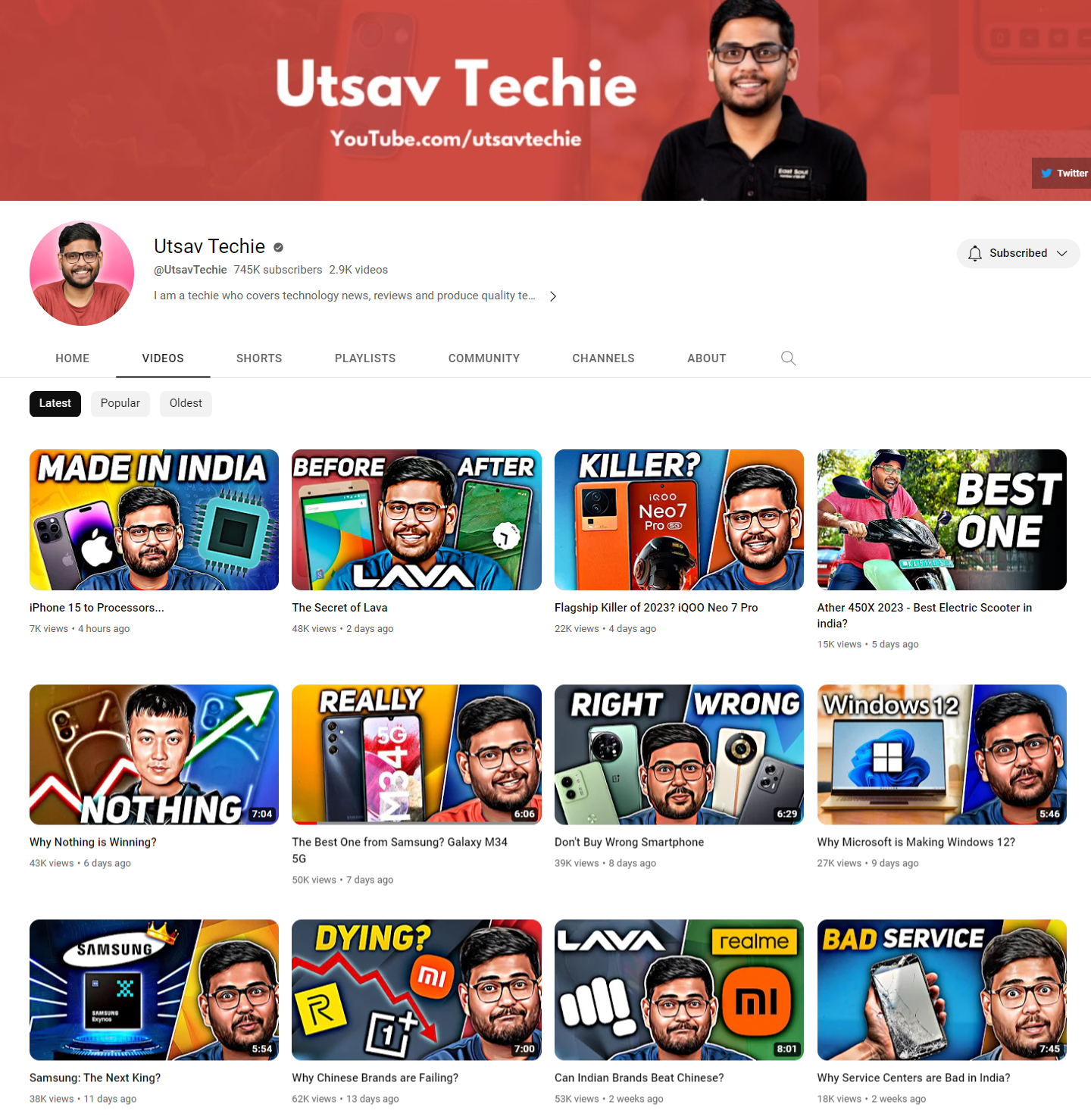 Utsav Techie | AI Subtitling YouTuber Growth Case Study - Dubverse.ai