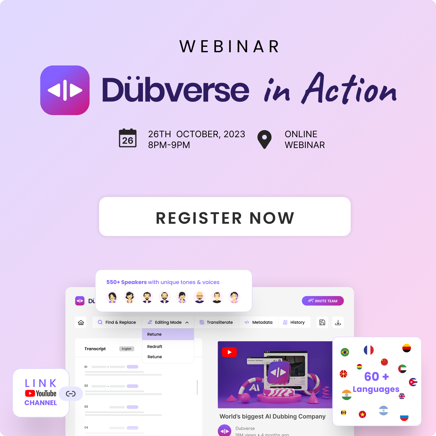 Dubverse AI in Action | Webinar - Dubverse.ai